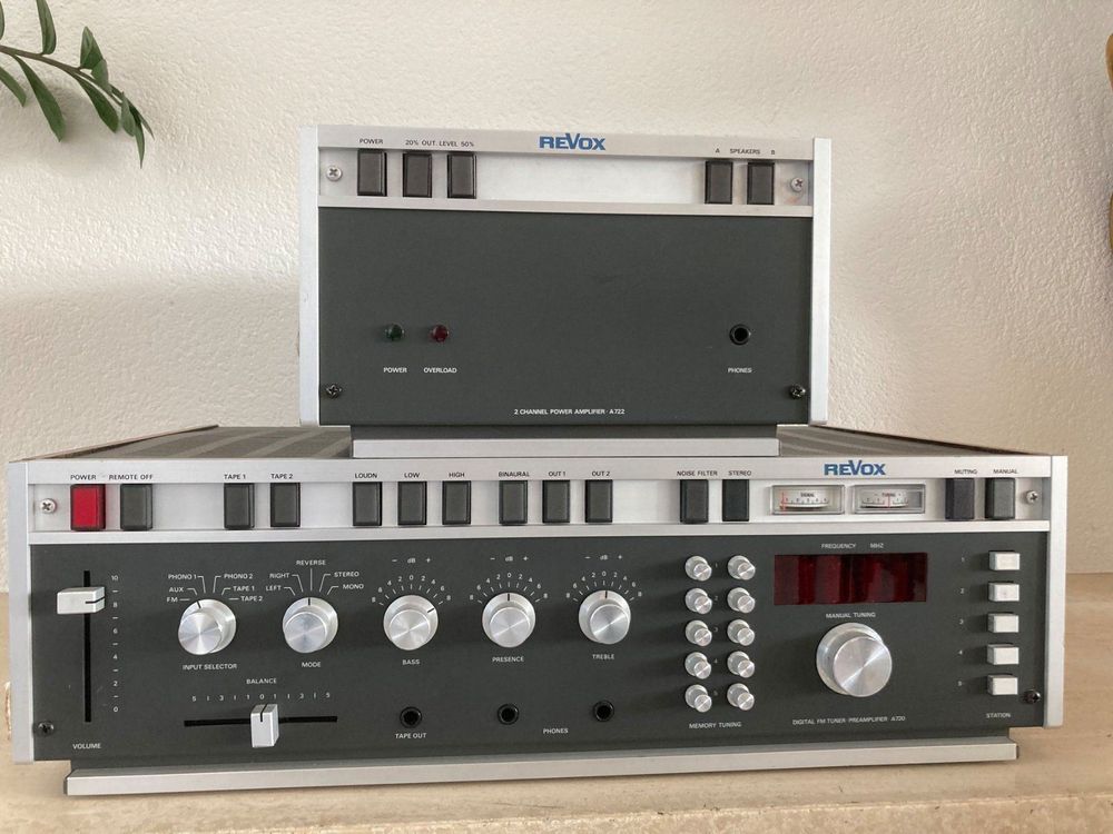 Revox A 720 Tuner / Revox A722 | Kaufen auf Ricardo