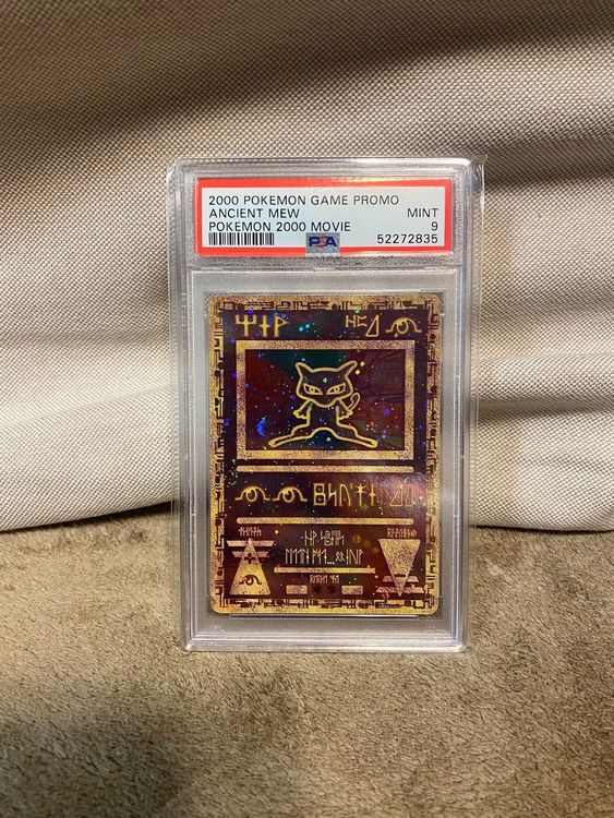 Pokémon 2000 Ancient Mew PSA 9 | Kaufen auf Ricardo