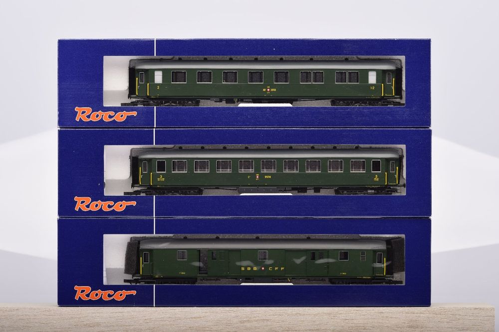 ROCO 45915 (Märklin) – Set voitures SBB (Gebraucht) in für CHF 43 – mit ...