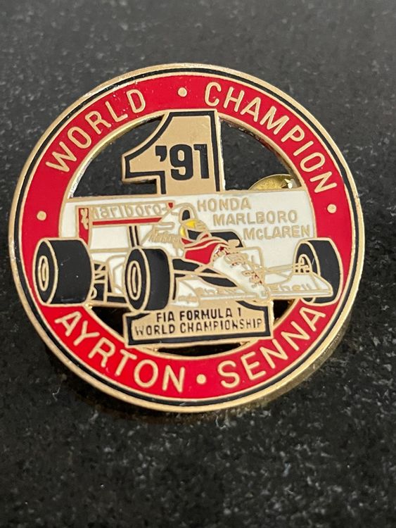 Pin Ayrton Senna World Champion 1991 (Gebraucht) in Rüti ZH für CHF 55 ...