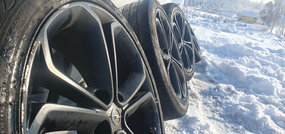 19 Zoll Opel Alufelgen Schwarz matt | Kaufen auf Ricardo