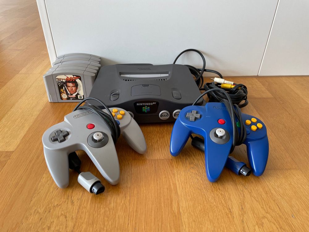 Nintendo 64 (N64) / 2 Controller / 7 Games (Gebraucht) in Urtenen ...