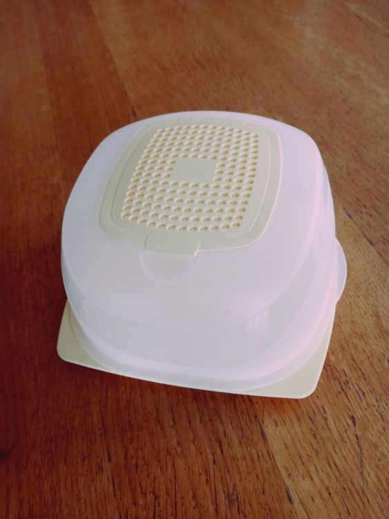 MINI Cheesmart von Tupperware Käseglocke gelb (Gebraucht) in ...