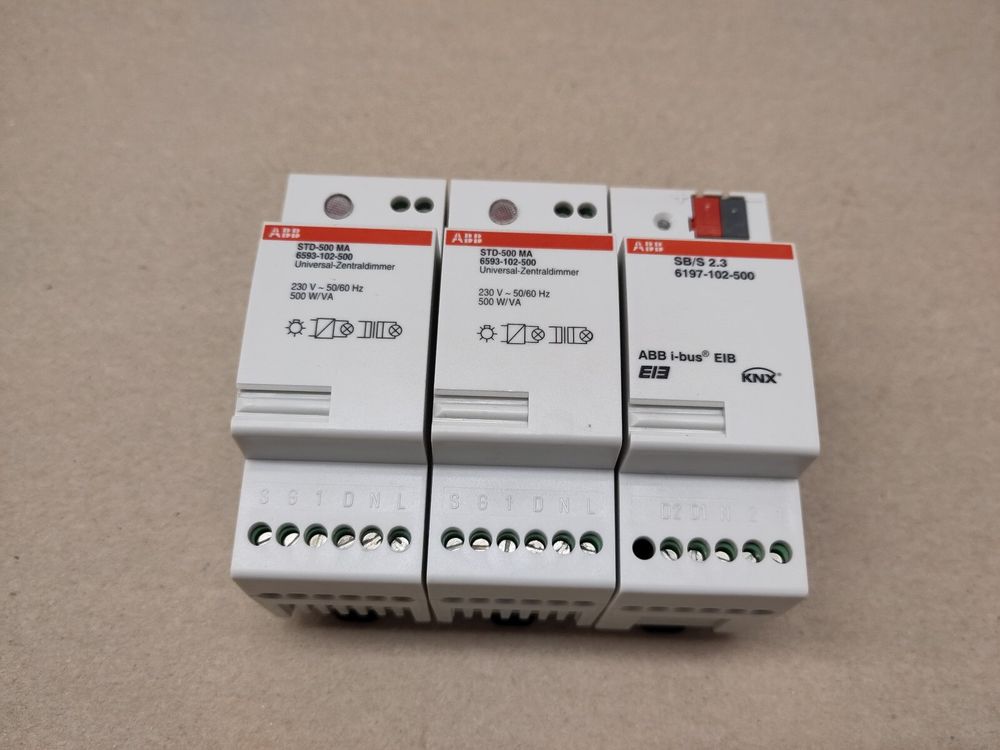 KNX Universal-Zentraldimmer inkl. Steuerbaustein ABB | Kaufen auf Ricardo