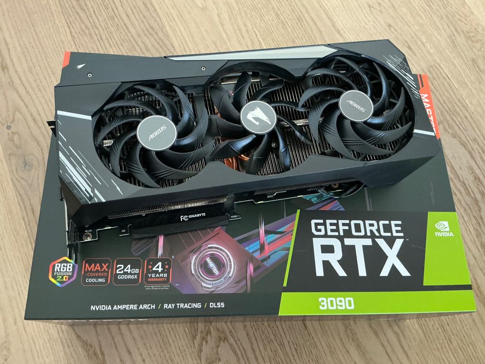 NVIDIA GeForce RTX 3090 AORUS MASTER 24G (Gebraucht) in Belp für CHF 750 – mit Lieferung auf ...