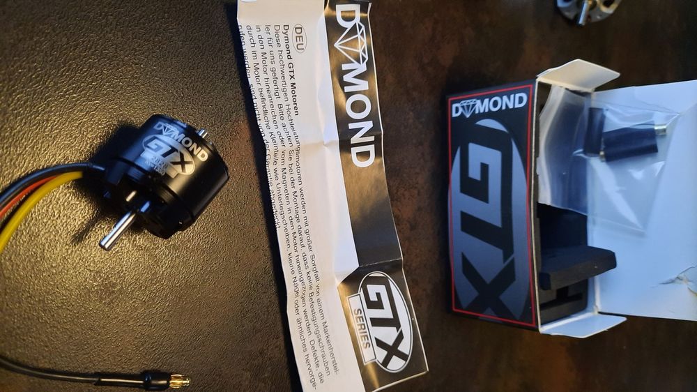 DYMOND GTX Elektro Modellmotor (brushless) 2828 1350 U/Volt (Neu und ...