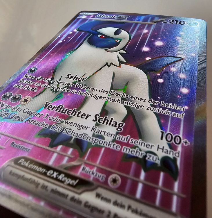 Pokemon Karte Full Art Absol ex | Kaufen auf Ricardo
