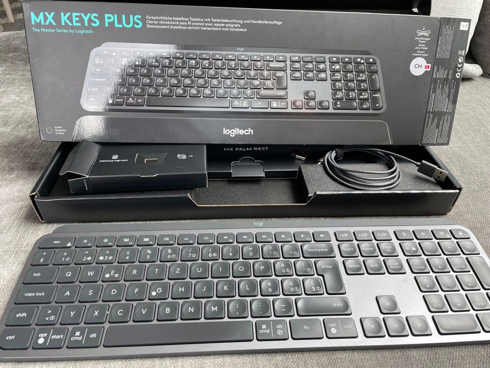 Clavier Logitech MX Keys (Gebraucht) in Täuffelen für CHF 51 – mit ...