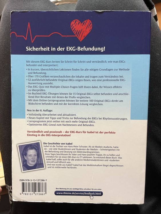 EKG-Kurs für Isabel (Gebraucht) in für CHF 20 – mit Lieferung auf ...