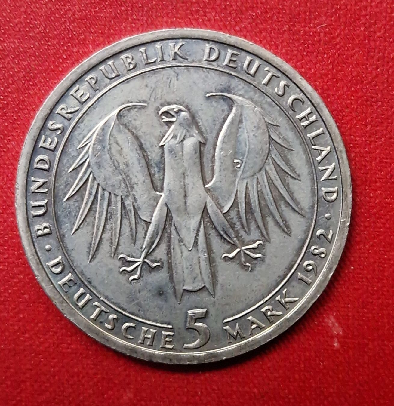 Goethe Gedenkmünze, 5 Deutsche Mark, Jahrgang 1982, Top! (Neu (gemäss ...