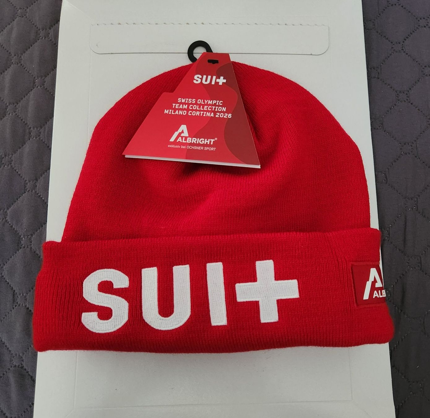 Ab 1.- Swiss Olympic Mütze, Milano Cortina 2026, NEU! (Neu und ...