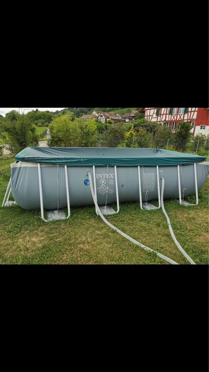 Intex Pool 4M x 2M x 1M Starterpacket Neupreis 300.- | Kaufen auf Ricardo
