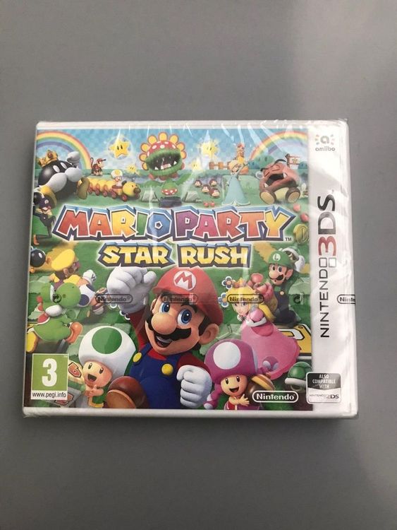 Mario Party Nintendo 3DS Star Rush - SEALED - UK-Version (Neu und ...