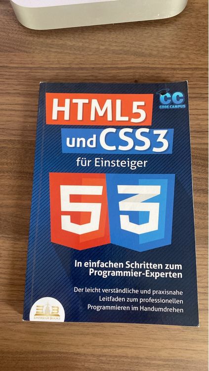 HTML5 und CSS3 Buch für Einsteiger (Neu (gemäss Beschreibung)) in Zürich für CHF 8.8 – mit ...