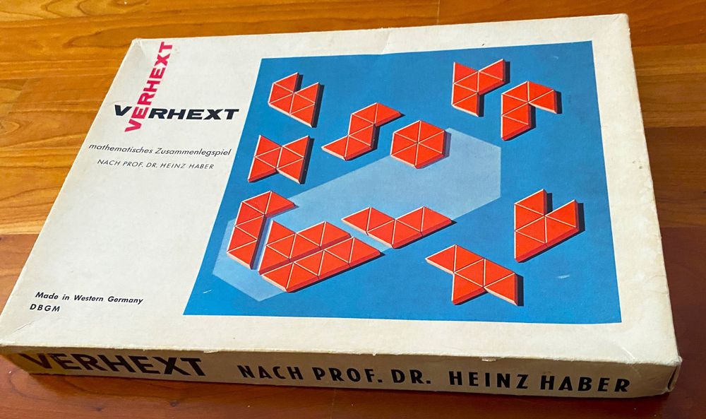 vintage "Verhext" - mathematisches Legespiel Prof Haber 1960 (Gebraucht ...