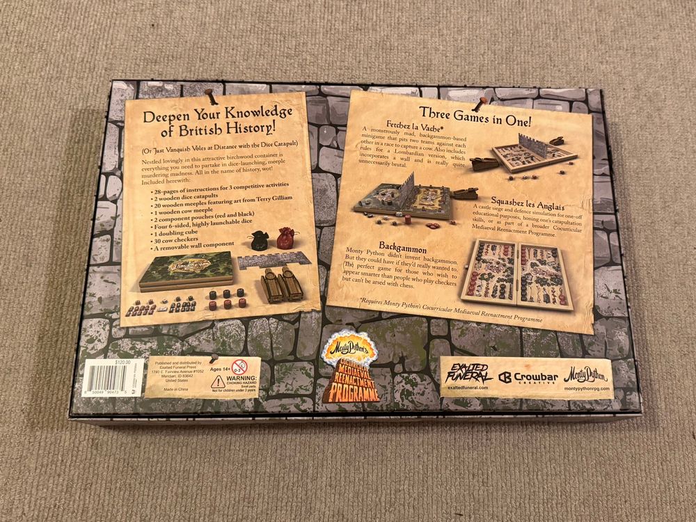 Monty Python RPG: Fetchez la Vache! 3-in-1 Game Set (EN) (Neu (gemäss Beschreibung)) in ...