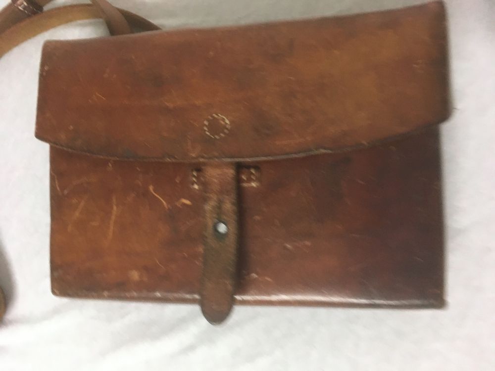 Posttasche, antik, echt Leder Schweiz | Kaufen auf Ricardo