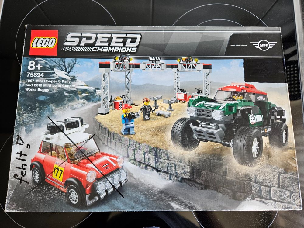 Lego 75894 Speed Champions Mini Cooper (Neu (gemäss Beschreibung)) in ...