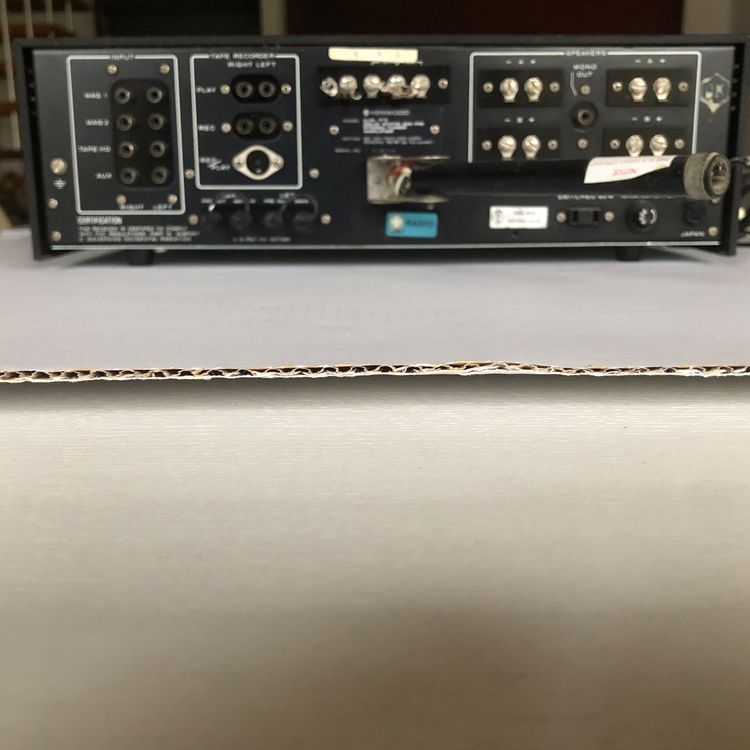 Récepteur radio stéréo AM-FM vintage Kenwood KR-77 | Kaufen auf Ricardo