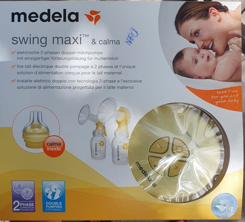 Medela Doppel Milchpumpe - Neu - swing maxi & calma - 1 CHF | Kaufen auf Ricardo