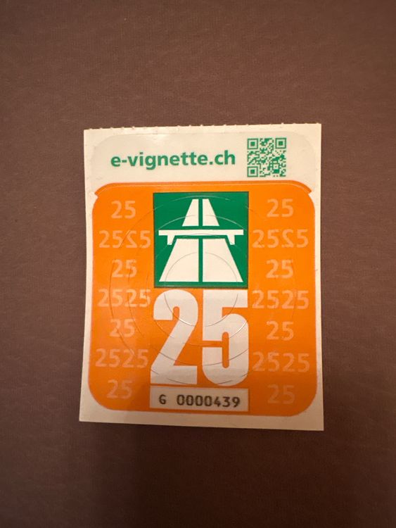Autobahnvignette Schweiz 2025! (Neu und originalverpackt) in Magliaso ...
