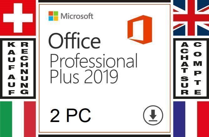 MS Office 2019 Pro Plus (2 PC) [1322] (Gebraucht) in Minusio für CHF 22 ...