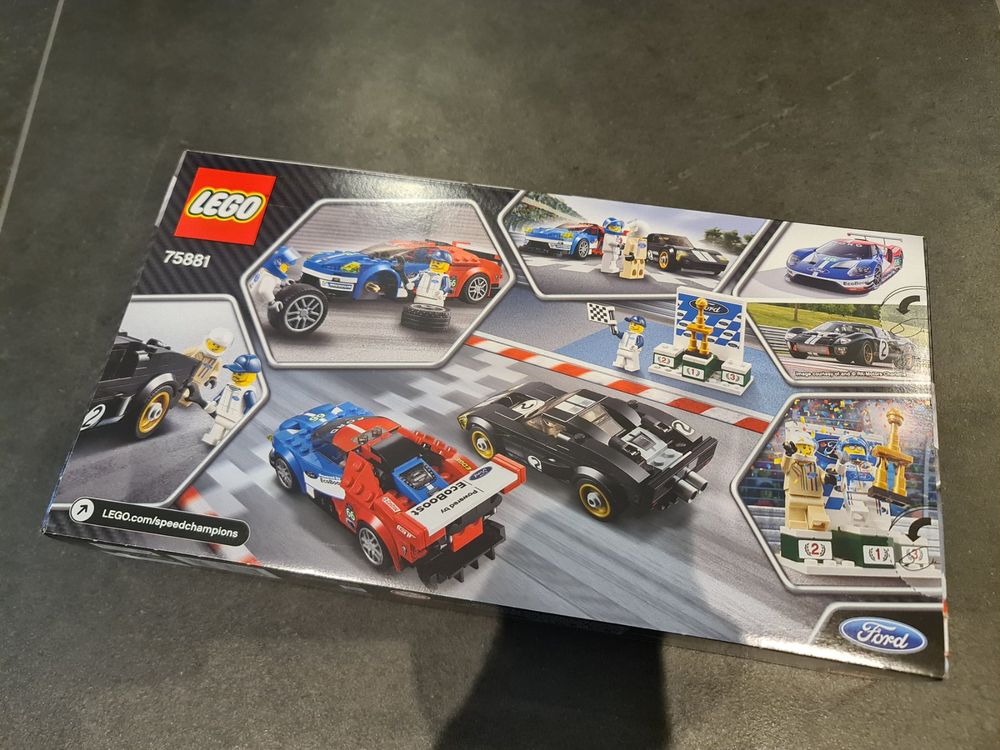 LEGO® Speed Champi - 2016 Ford GT und 1966 Ford GT40 (75881) (Neu und ...