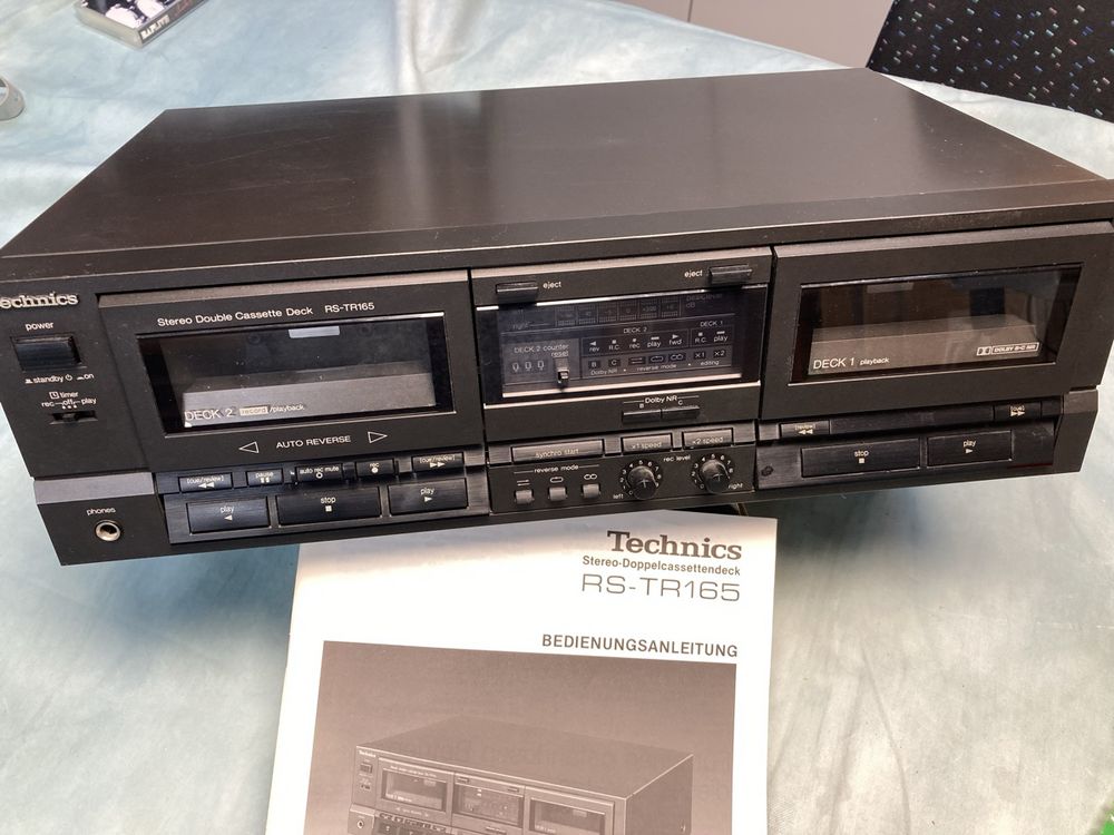 Doppelkassettendeck technics RS-TR165 | Kaufen auf Ricardo
