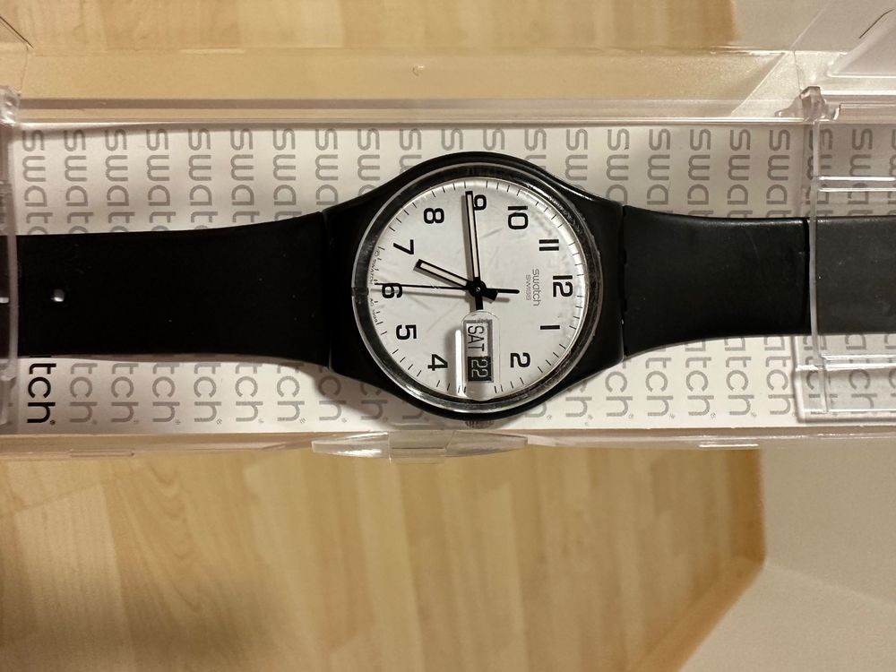 Swatch once again schwarz gb743 | Kaufen auf Ricardo