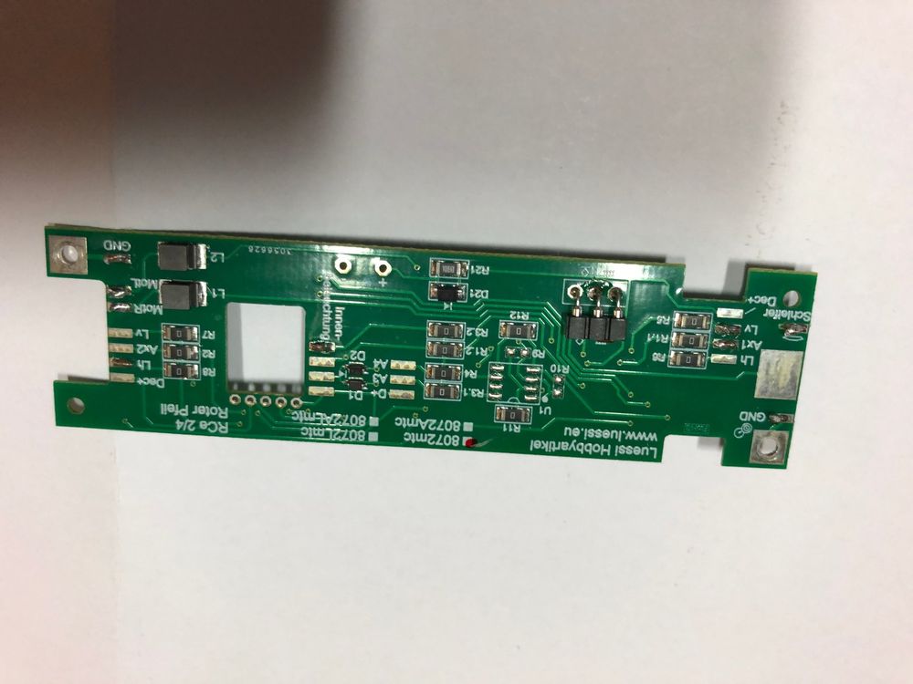 Leiterplatte für Decodereinbau Märklin RCe 2/4 v. Luessi | Kaufen auf Ricardo