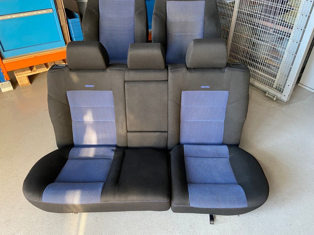 Recaro Sitzgarnitur Golf 4 blau | Kaufen auf Ricardo