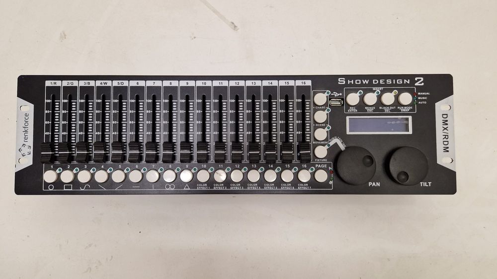 renkforce Show Design 2 DMX/RDM Licht Steuerung (Gebraucht) in Zürich ...