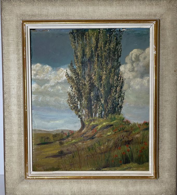 Alte Landschaft Gemälde signiert | Kaufen auf Ricardo