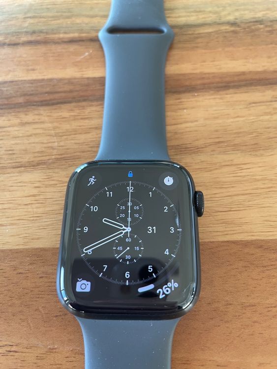 Apple Watch Series 6 Titanium 44 mm Space Black | Kaufen auf Ricardo