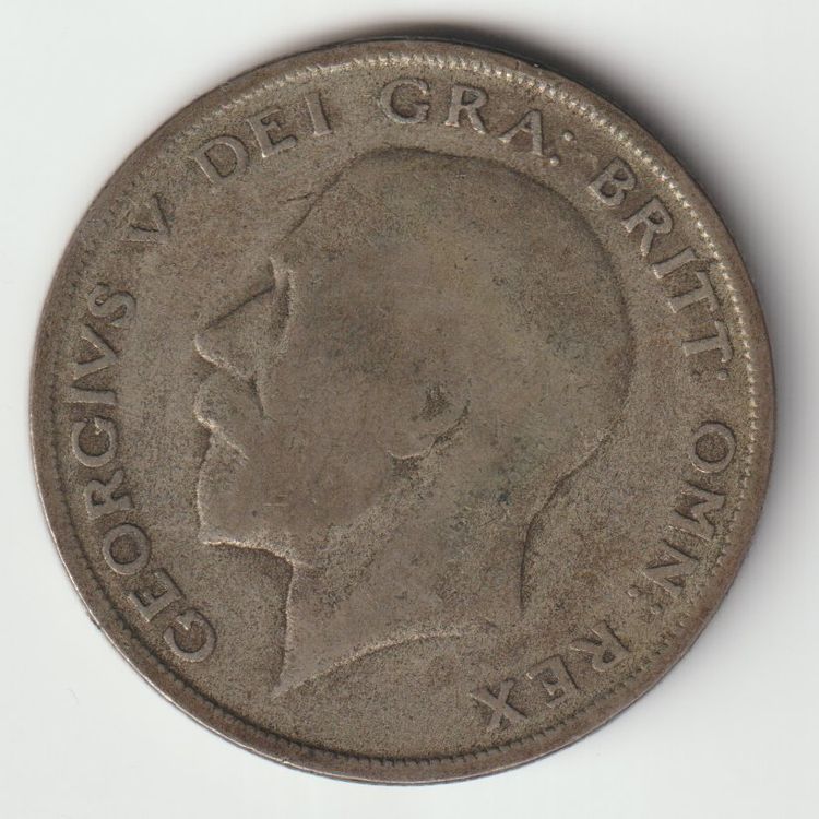 1922 Silber Half Crown Münze Grossbritannien George V (Gebraucht) in ...