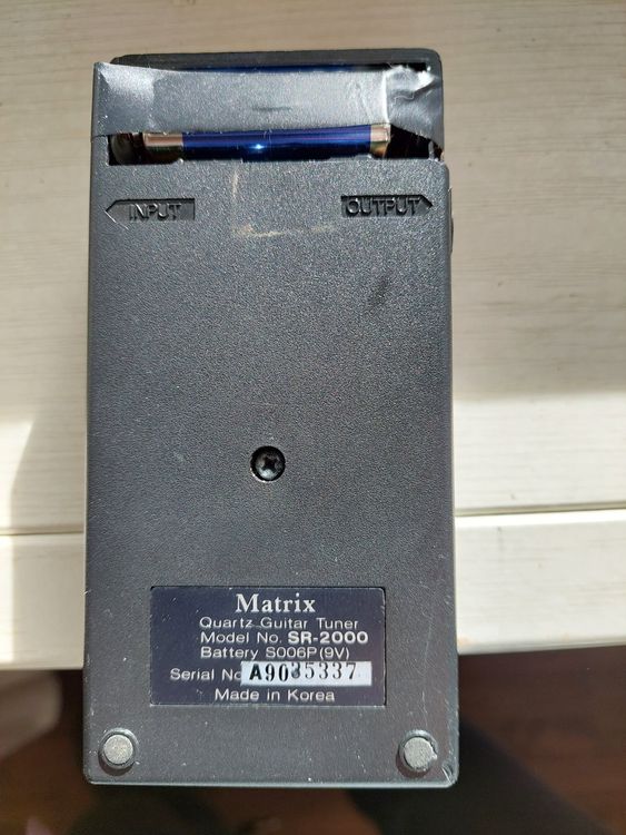 Matrix SR-2000 Gitarrenstimmgerät (Gebraucht) in Winterthur für CHF 5 ...