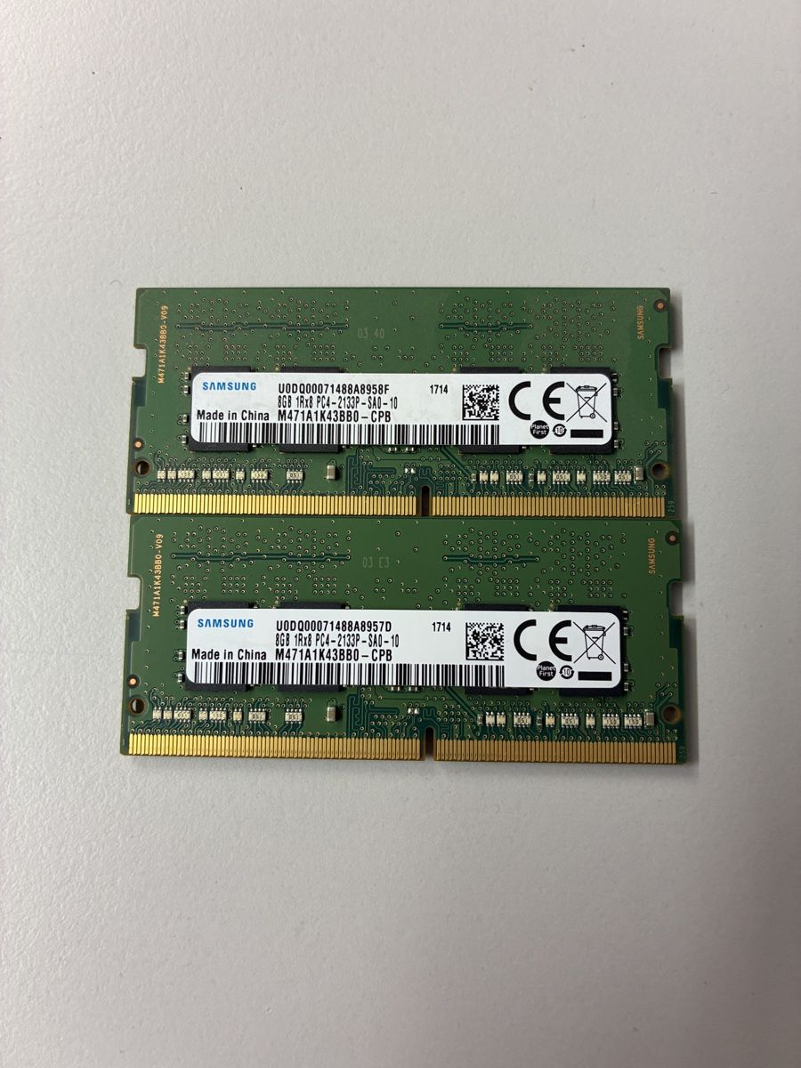 Samsung RAM 16GB (2x8GB) DDR4 PC4-2133P SO-DIMM Laptop (Gebraucht) in ...