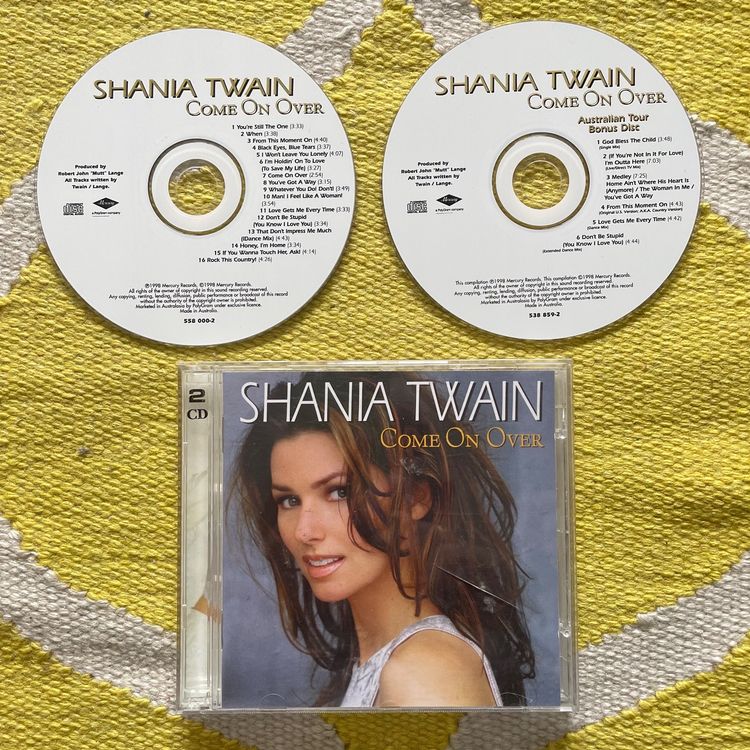SHANIA TWAIN-2CD COME ON OVER (Gebraucht) in Rorschacherberg für CHF 4. ...