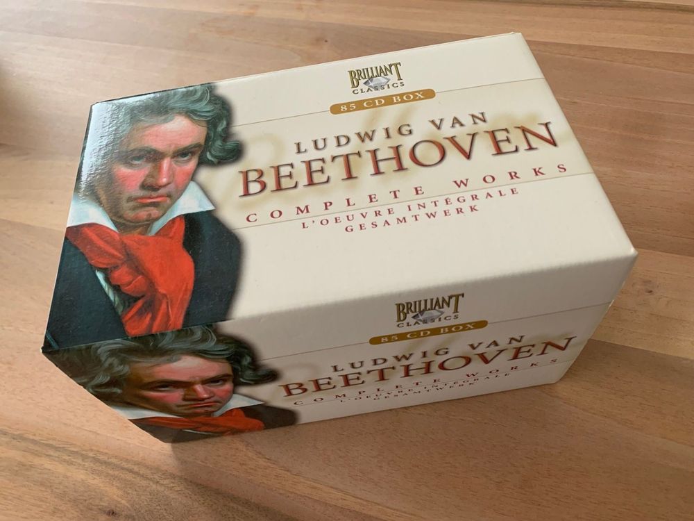 Beethoven komplette CD-Sammlung 85 CDs (Gebraucht) in Solothurn für CHF ...