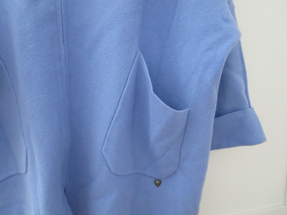 Locker fallende Damen Jacke mit Kapuze /Gr. 44-46 Onesize (Gebraucht ...