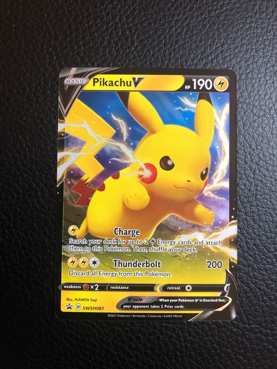 Pikachu V Promo SWSH061 Ab 1 | Kaufen auf Ricardo