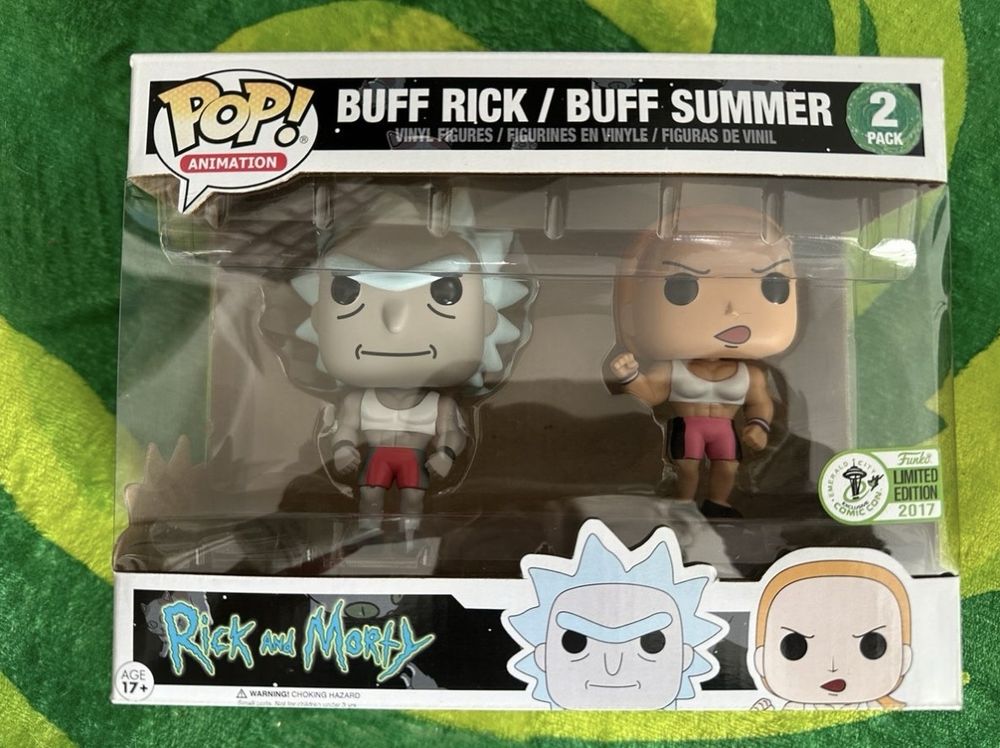 Rick & Morty - Funko Pop! Buff Rick & Summer #2, SDCC selten (Neu ...