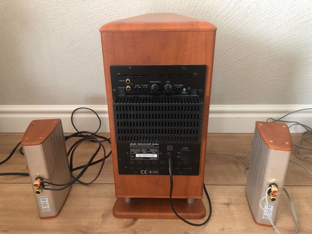 Denon DSW-3L Aktiv Subwoofer & SC-A3L | Kaufen auf Ricardo