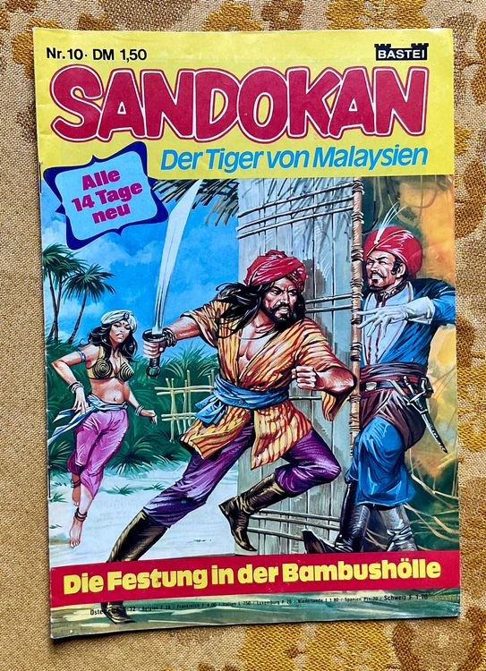 Sandokan Heft Nr 10 von 1979 ? (Gebraucht) in Endingen für CHF 1.5 – mit Lieferung auf Ricardo ...