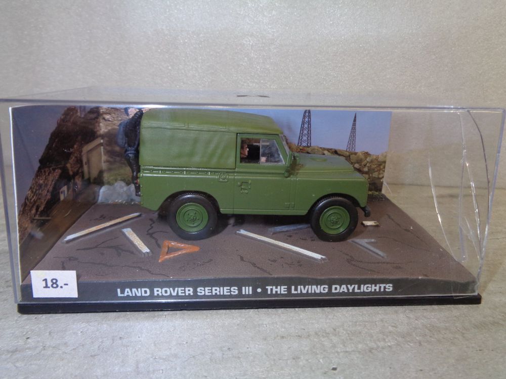 Altaya 1:43 Land Rover Series III Diorama James Bond 007 | Kaufen auf ...