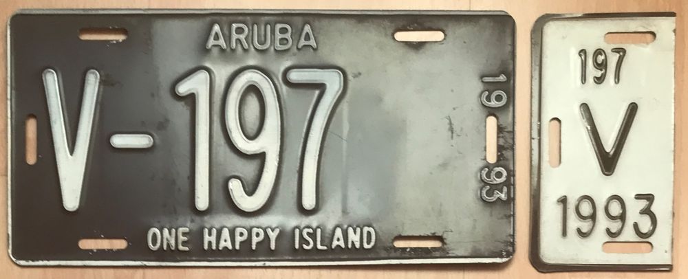 Autonummer Aruba (Gebraucht) in Wolfhalden für CHF 15 – mit Lieferung ...
