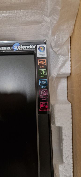 ASUS LCD MONITOR VW 222 (Neu (gemäss Beschreibung)) in Bilten für CHF ...