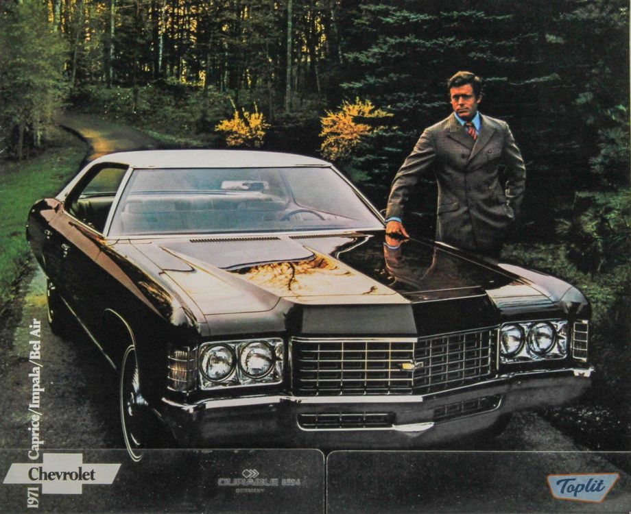 PROSPEKT CHEVROLET DIV. MODELLE - 1971 (Gebraucht) in Unterägeri für CHF 7 – mit Lieferung auf ...