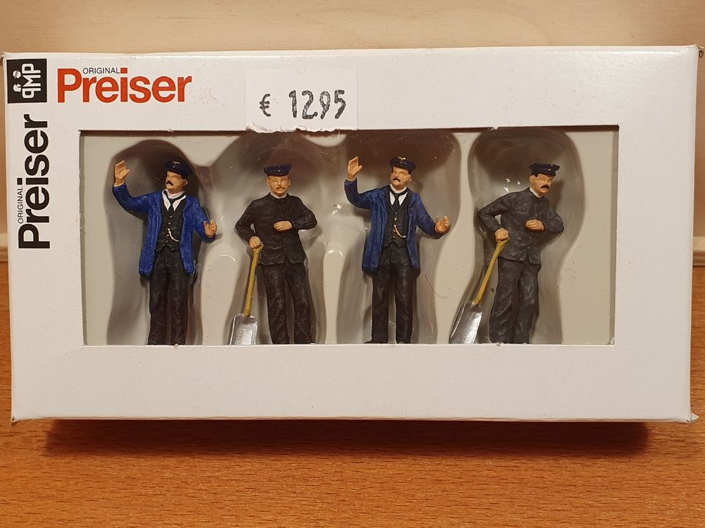 Original Preiser Lokführer und Heizer in Spur 0 mit OVP | Acheter sur ...