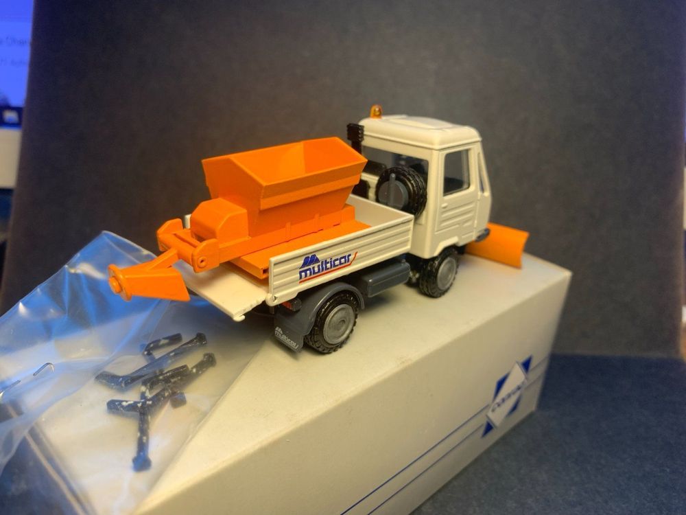Multicar Schneepflug - Conrad 1:50 OVP (Neu und originalverpackt) in ...